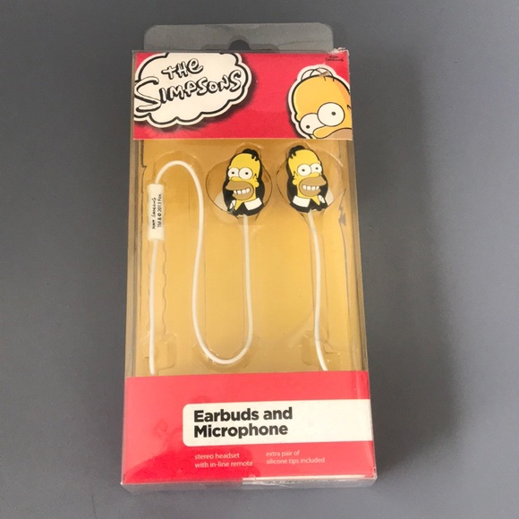 Headphones | New Simpsons Homer Earphones | Poshmark